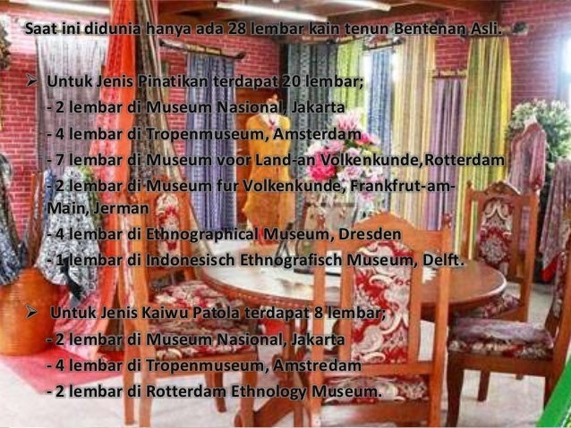 Kain batik bentenan khas sulawesi utara