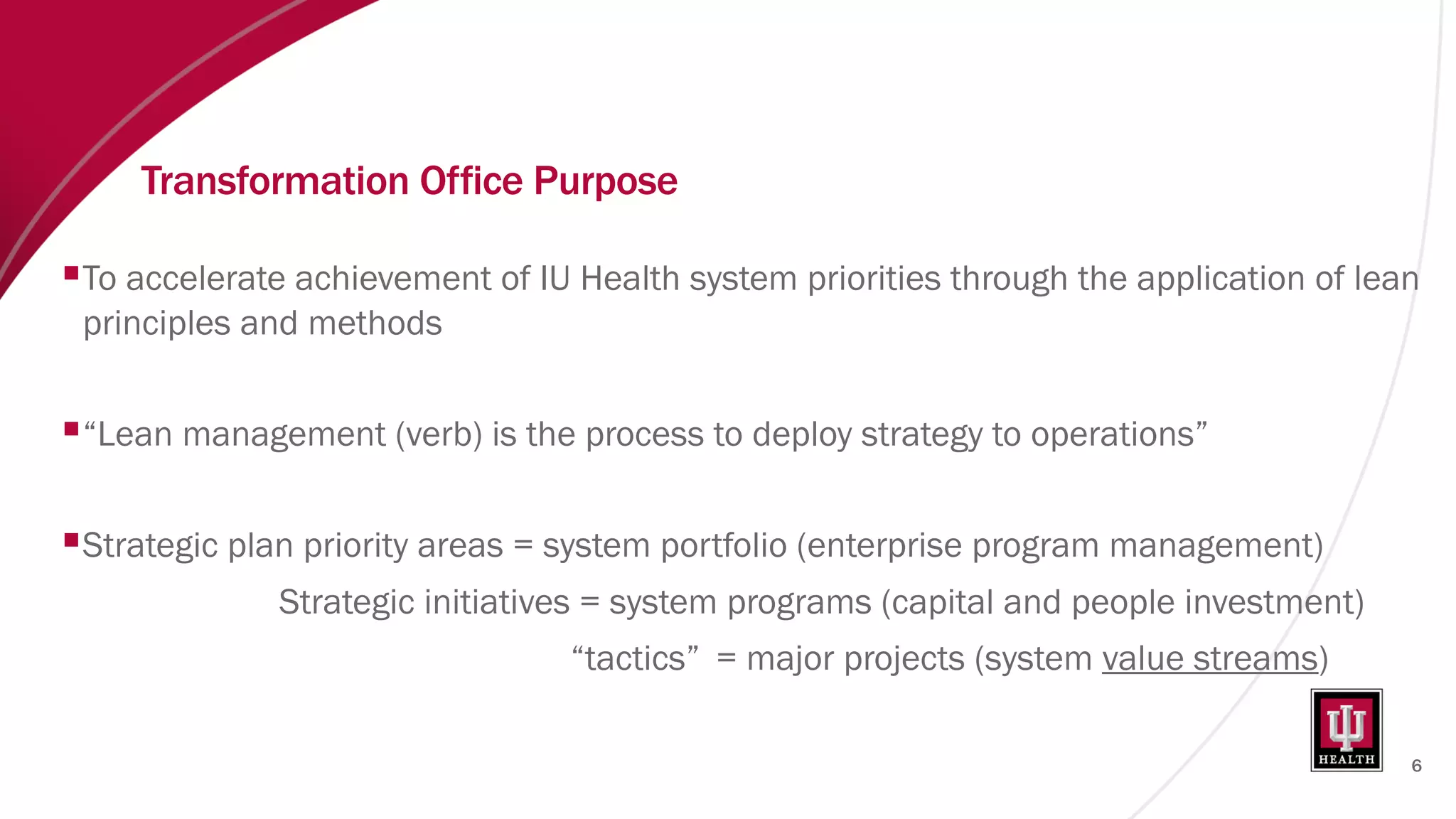How to Navigate the Transformation Continuum | PDF