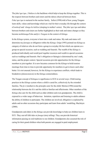 Kainga | DOCX