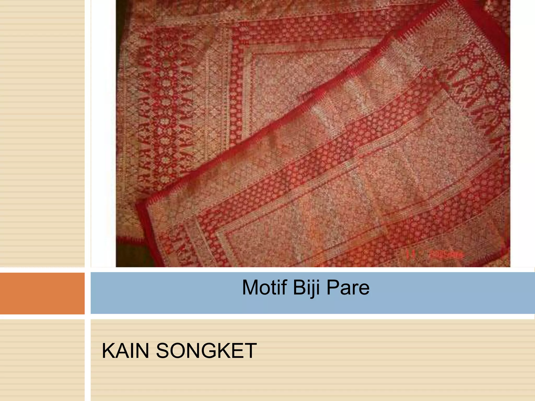 Kain Tradisional Daerah Sumatera Utara, Sumatera Selatan, Jawa Tengah ...