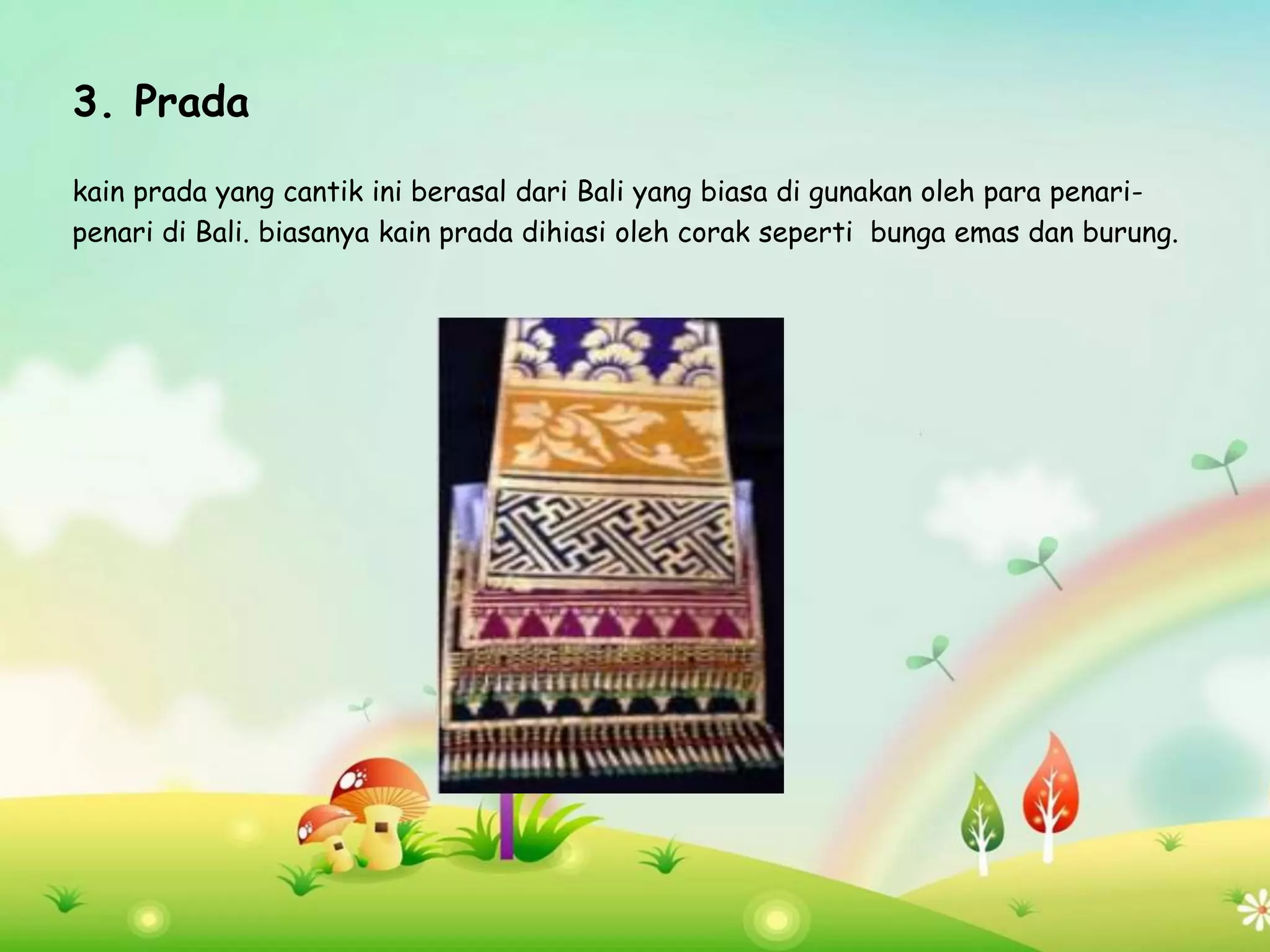 Kain tradisional | PPTX