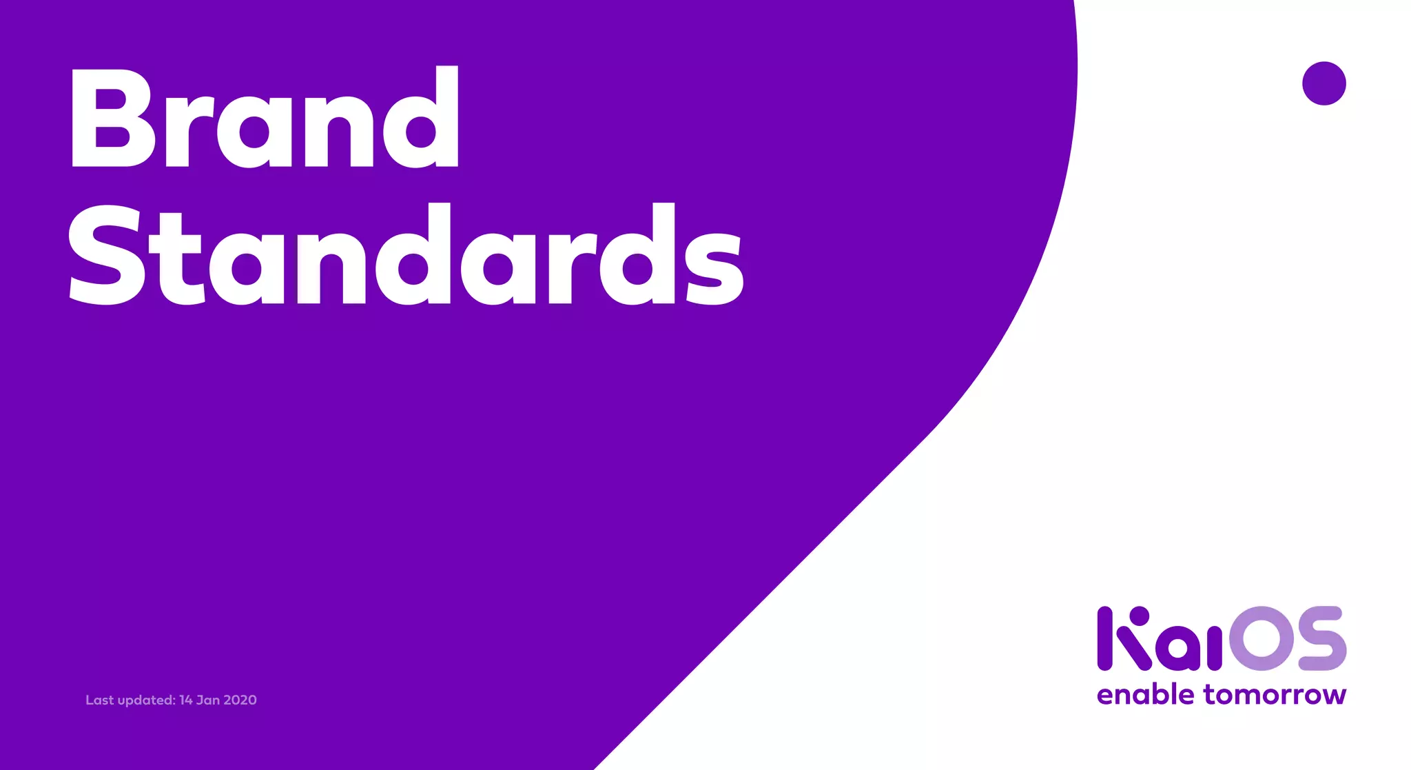 Kai os brand standards | PPT