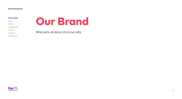 Kai os brand standards | PPT