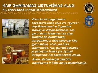 Kaip gaminamas lietuviškas alus 2 | PPT