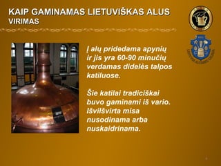 Kaip gaminamas lietuviškas alus 2 | PPT