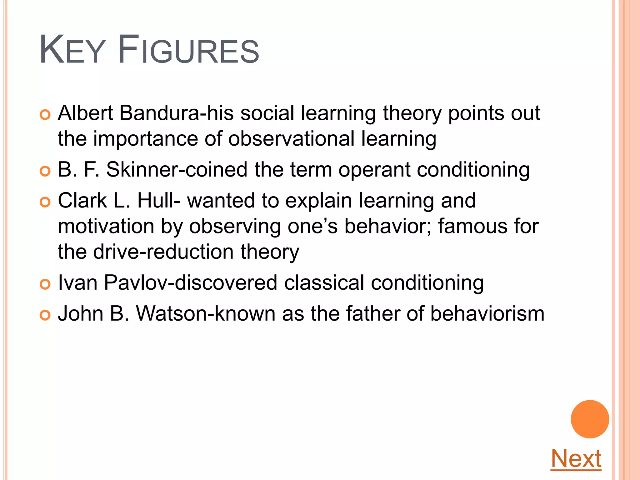 Behaviorism Powerpoint | PPTX