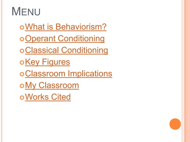 Behaviorism Powerpoint | PPTX | Dogs | Pets