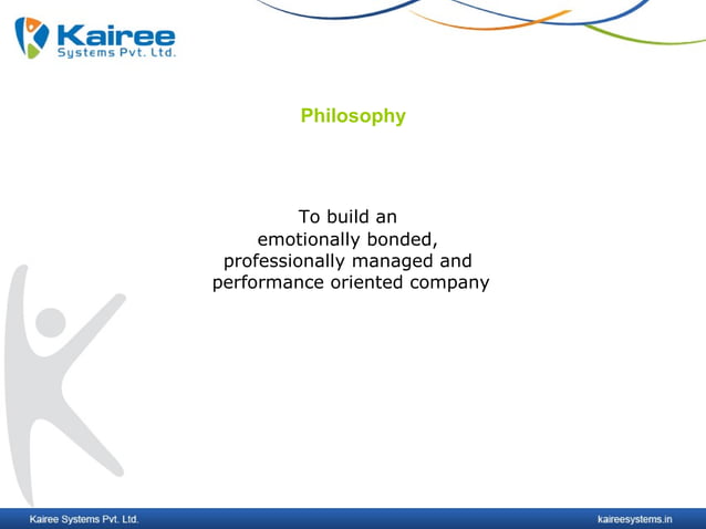 Kairee systems at a glance | PPT