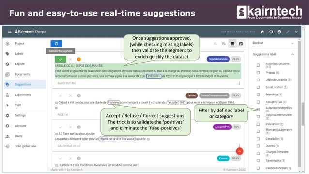 AI-SDV 2020: Kairntech | PPTX | Artificial Intelligence | Technology ...