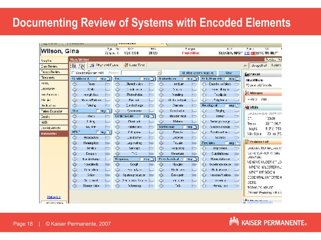 Kaiser Permanente HealthConnect - EHR and SNOMED | PPT