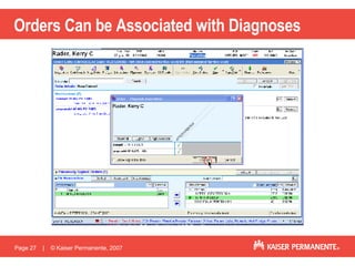 Kaiser Permanente HealthConnect - EHR and SNOMED | PPT