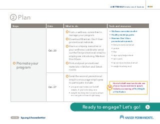Maintain Don't Gain Toolkit | PDF