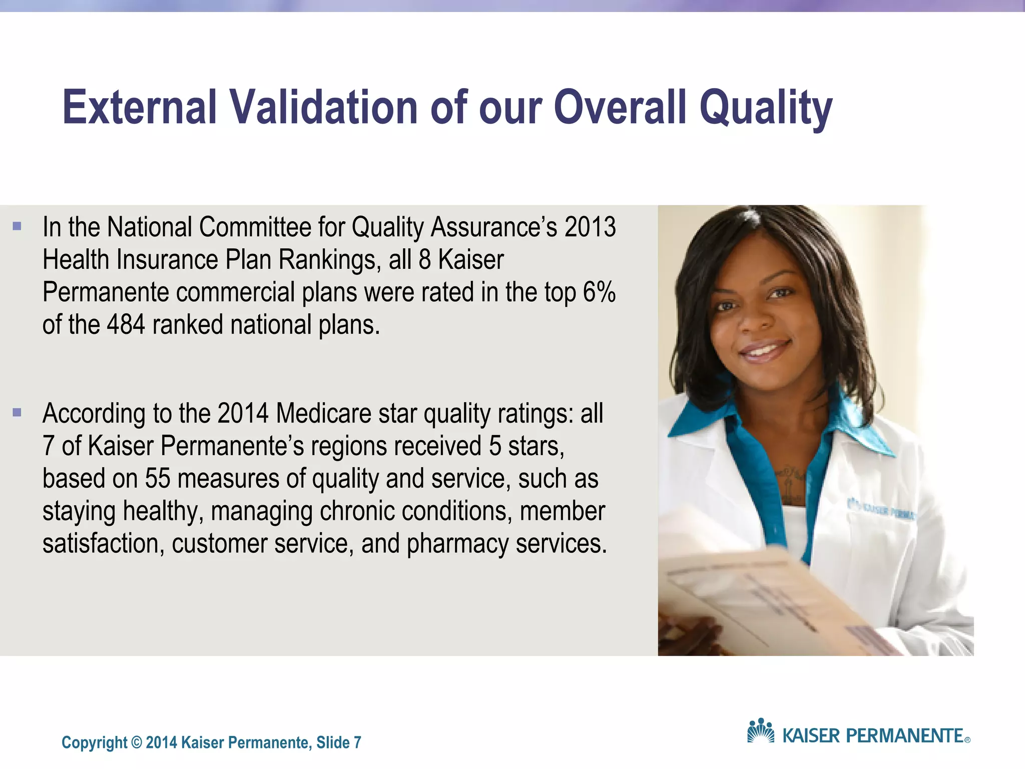 An Overview of Kaiser Permanente - Integration and Information Systems ...