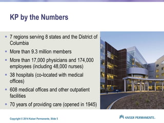 An Overview of Kaiser Permanente - Integration and Information Systems ...