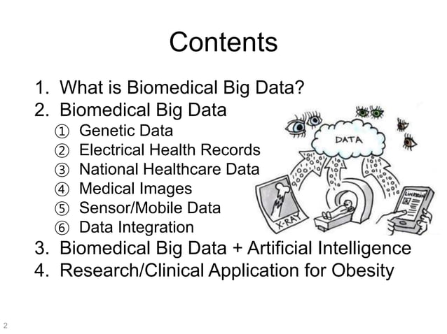 Biomedical big data and research clinical application for obesity | PPTX
