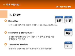 KAIST TBIC Overview | PPT