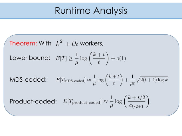 Speeding Up Distributed Machine Learning Using Codes | PDF