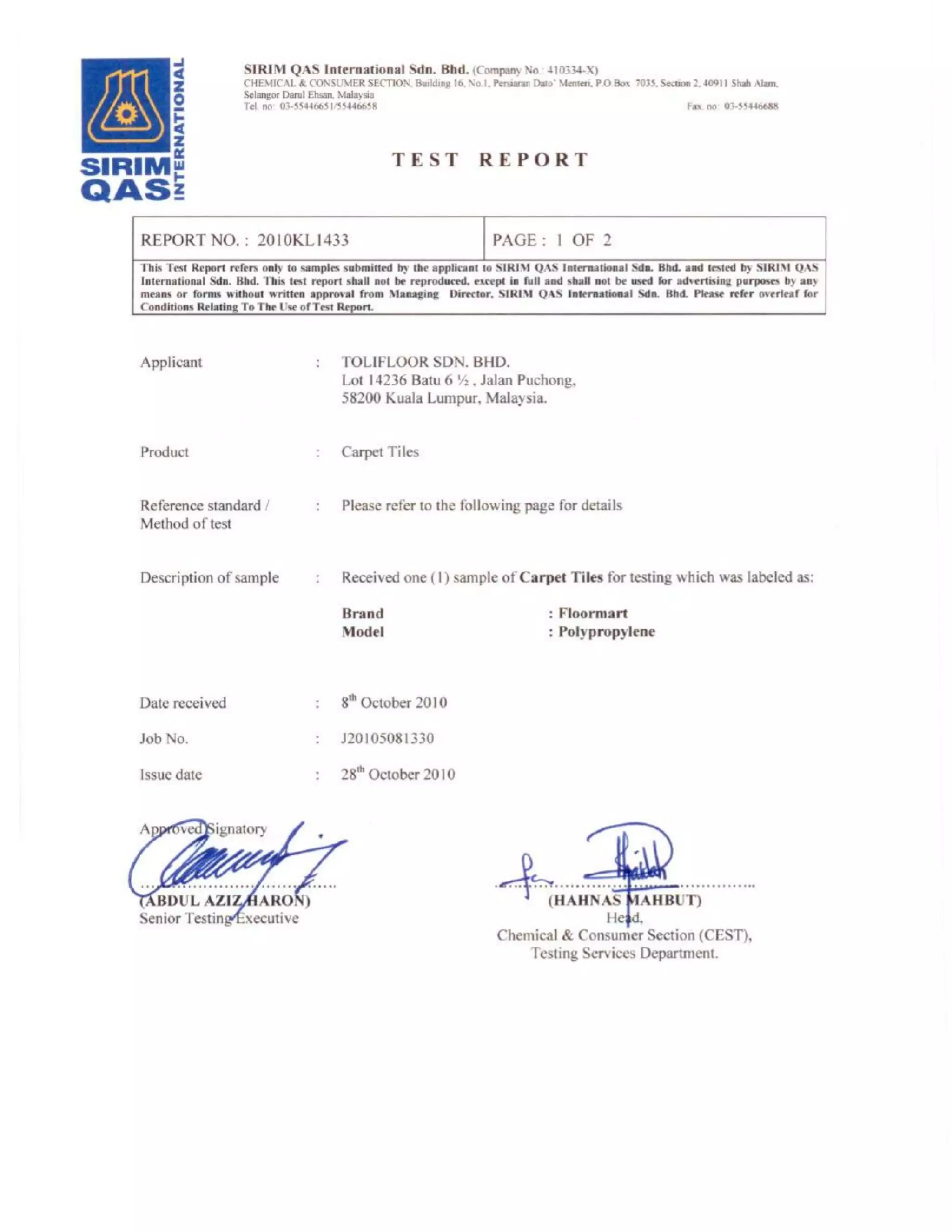 Kaitan sirim dengan karpet | PDF