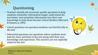 Kaitlin Kurutz Before, During, and After Reading Strategies | PPTX