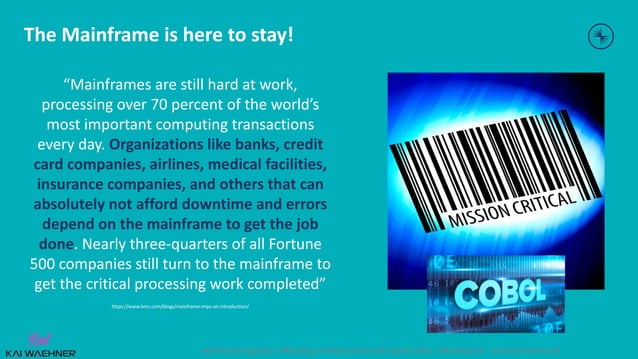 Mainframe Integration, Offloading and Replacement with Apache Kafka | Kai Waehner, Confluent | PPT