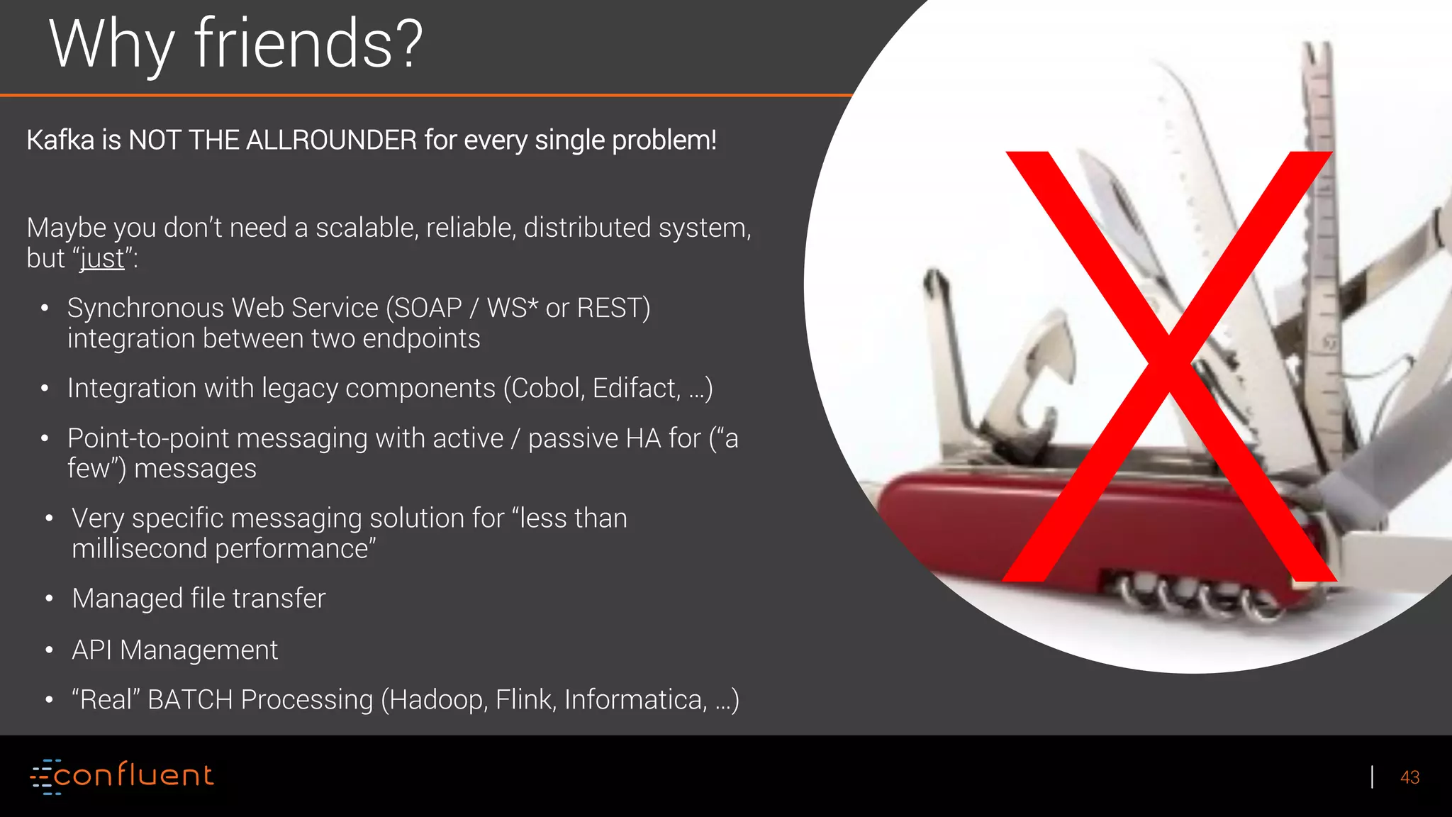 Apache Kafka Vs Integration Middleware Mq Etl Esb Friends Enemies Or Frenemies Kai