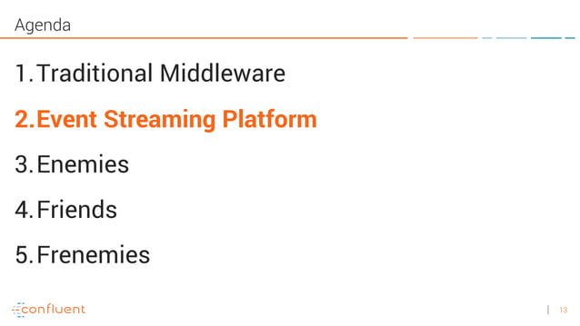 Apache Kafka vs. Integration Middleware (MQ, ETL, ESB) - Friends ...