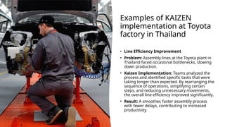 Introduction to Kaizan and its usage in the modern industry | PPTX