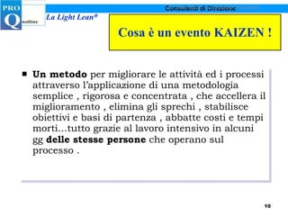 Lean Kaizen | PPT