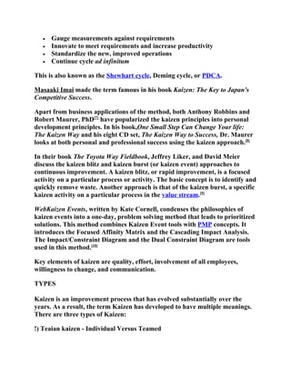 Kaizen | DOC