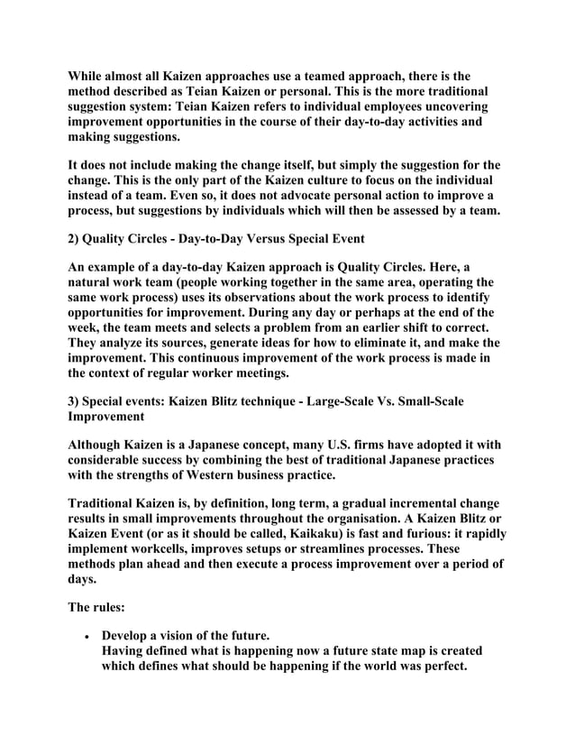 Kaizen | DOC
