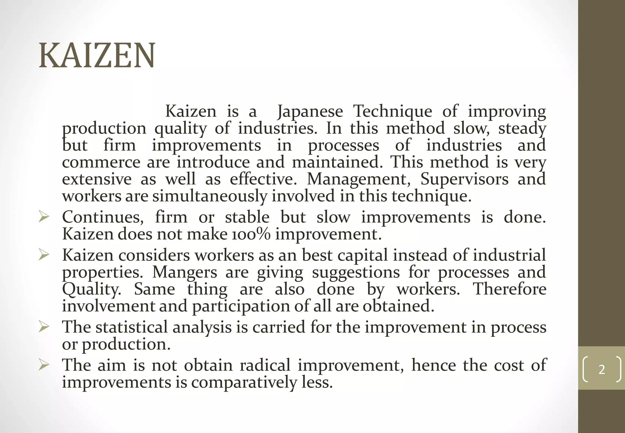 Kaizen 116010319094 | PPTX