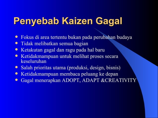 Kaizen | PPT
