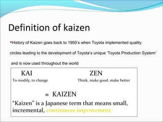 Kaizen | PPT