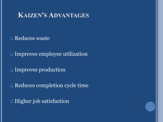 Kaizen | PPT