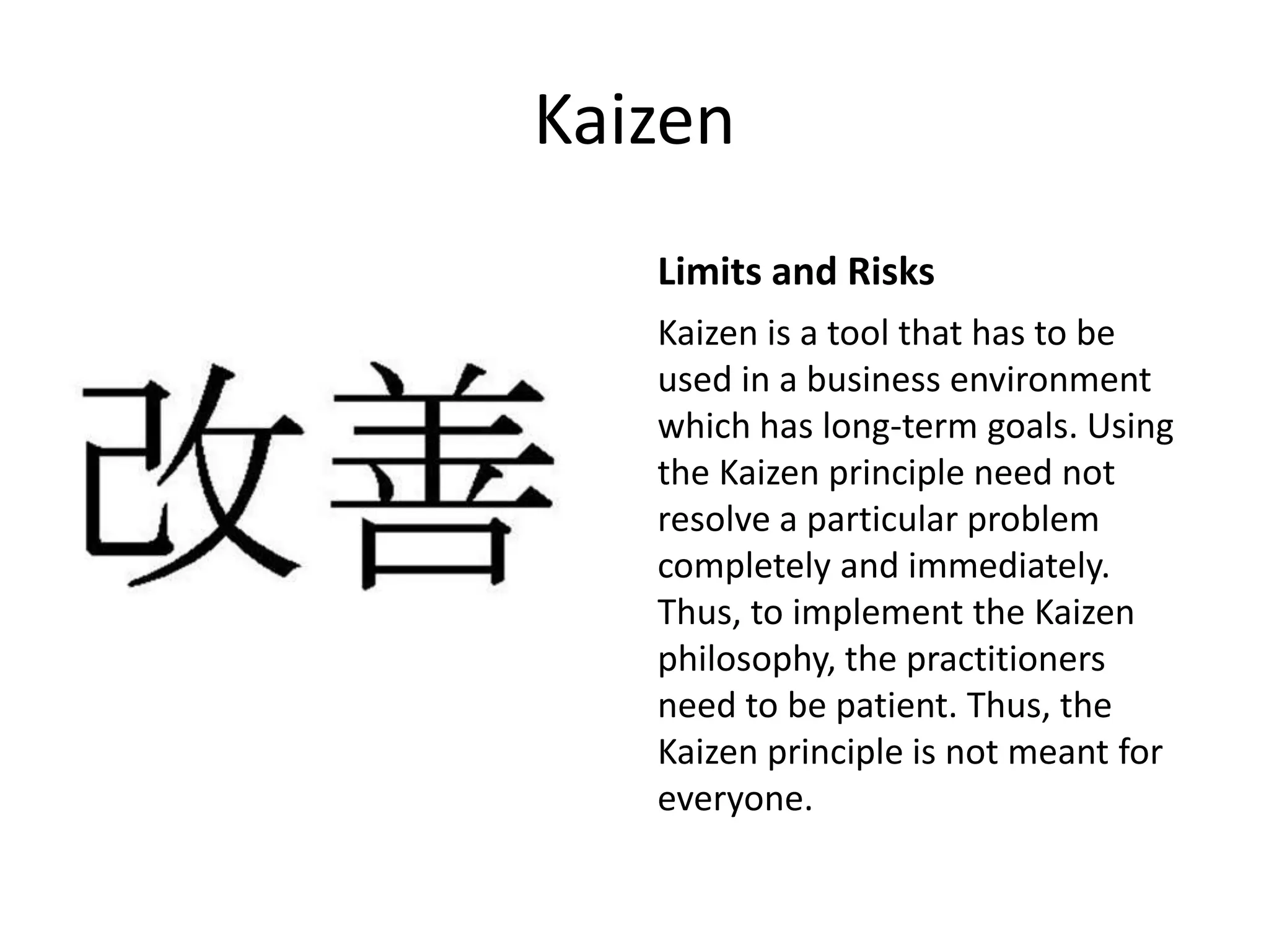 Kaizen | PPTX