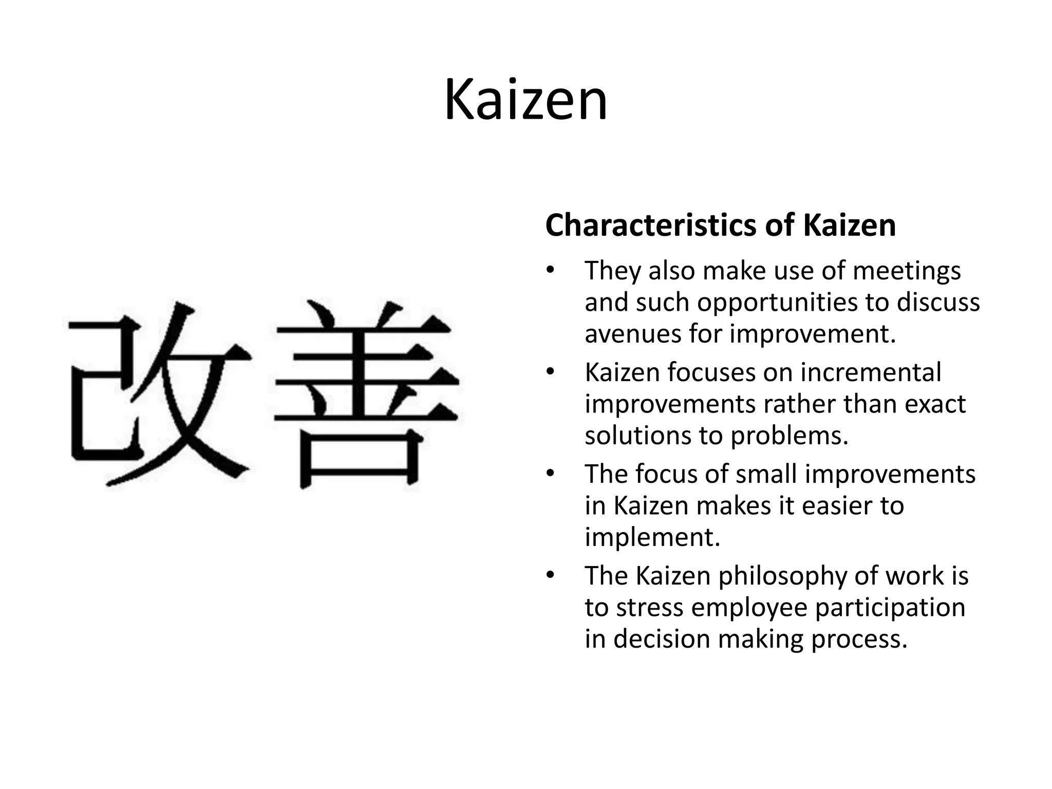 Kaizen | PPTX