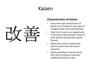 Kaizen | PPTX