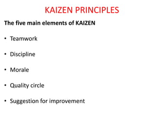Kaizen | PPTX