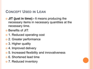 Kaizen, TQM, Lean | PPTX