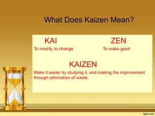 Kaizen | PPT
