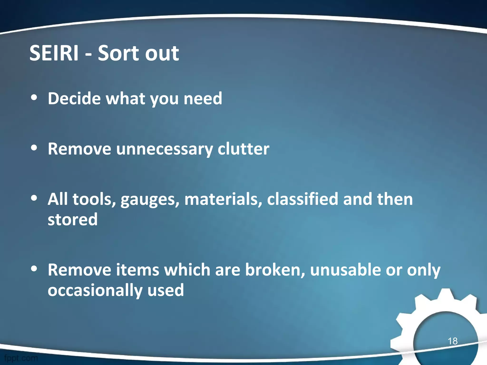 Kaizen and 5S technique Case study | PPT