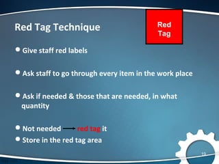 Kaizen and 5S technique Case study | PPT