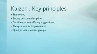 Kaizen | PPTX