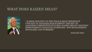 Kaizen | PPTX