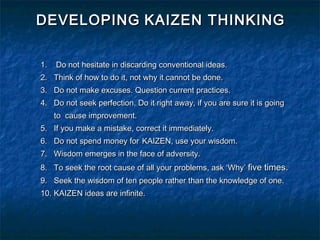 KAIZEN | PPT