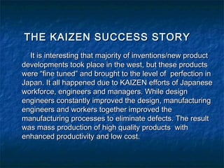 KAIZEN | PPT
