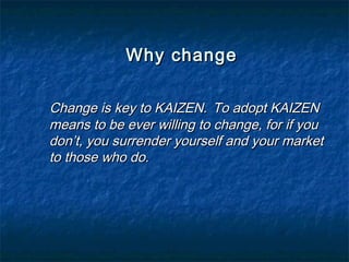 KAIZEN | PPT
