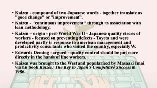 Kaizen | PPTX