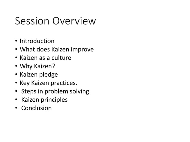 KAIZEN.pptx | Free Download