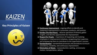 KAIZEN- change for the better or continuous improvement | PPT
